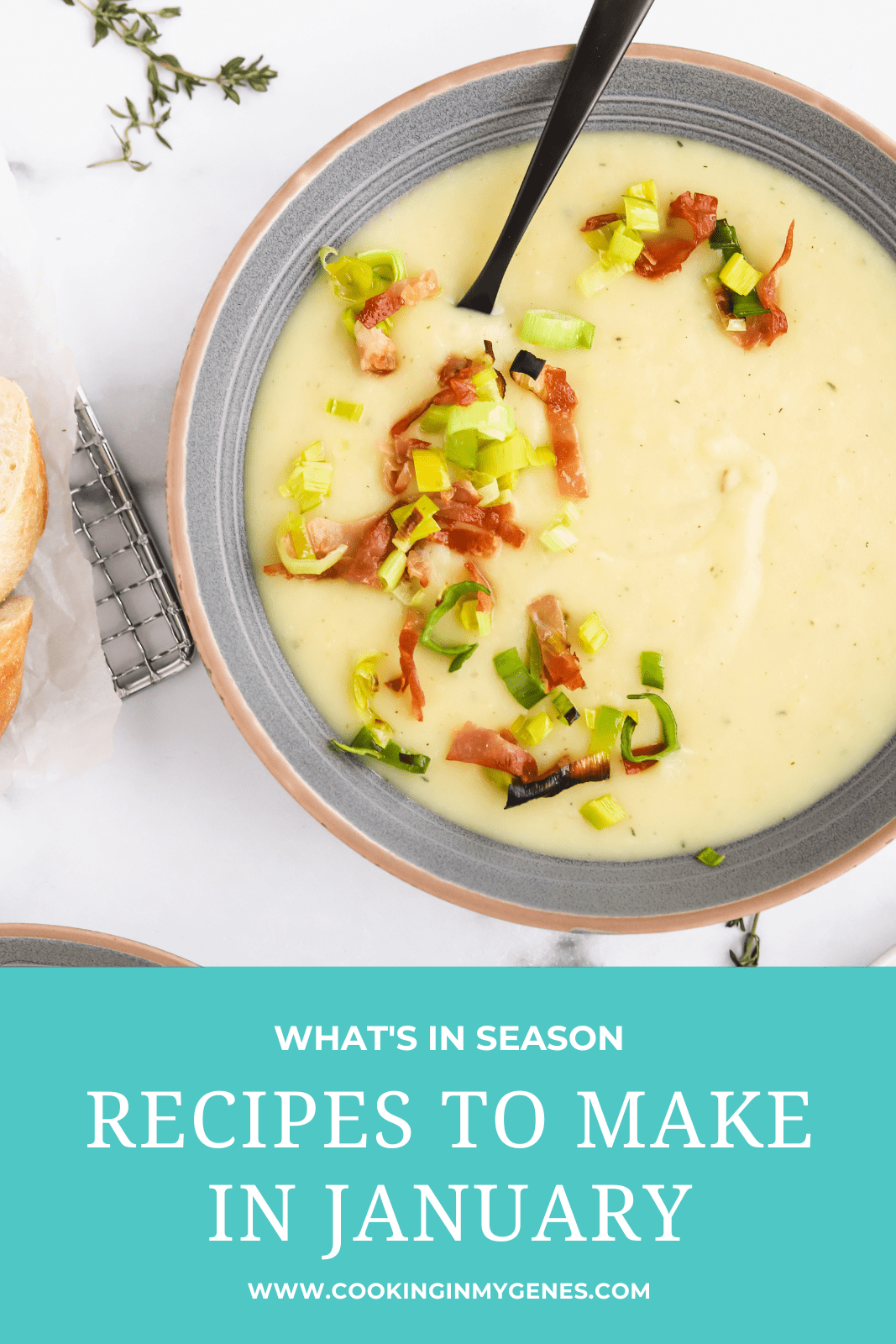 Seasonal Recipes to Make in January - Cooking in my Genes