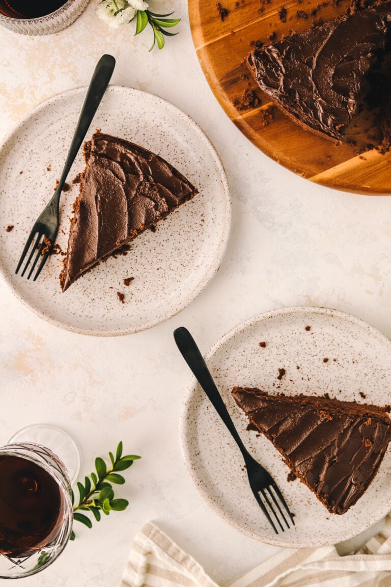 The Best Dark Chocolate Cake - Cooking in my Genes