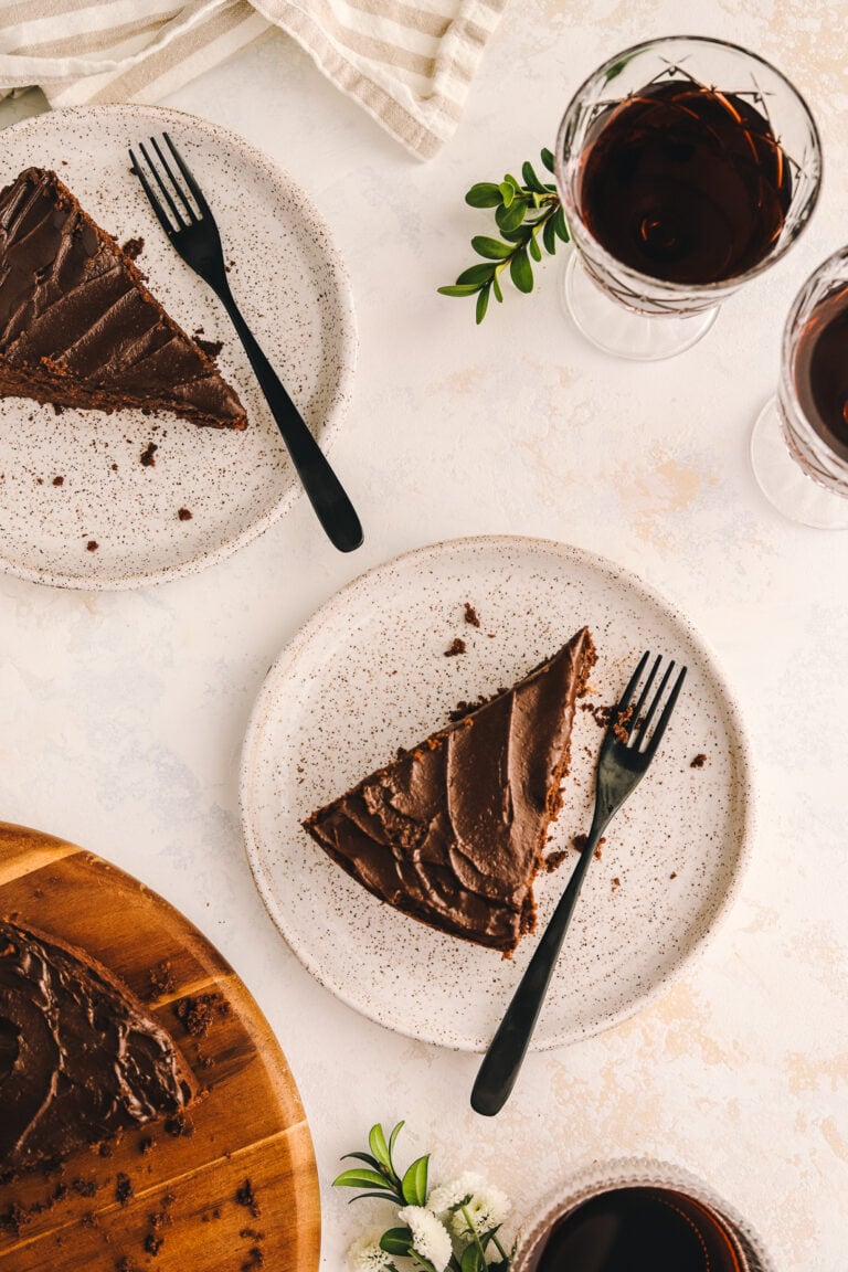 The Best Dark Chocolate Cake - Cooking in my Genes