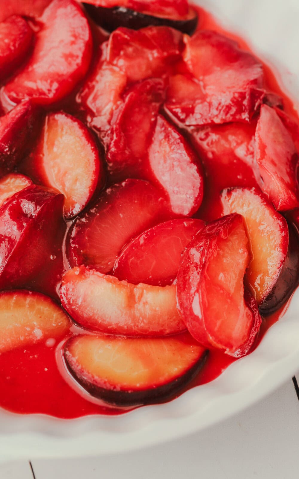 Whipped Ricotta with Honey Roasted Plums Appetizer - Cooking in my Genes