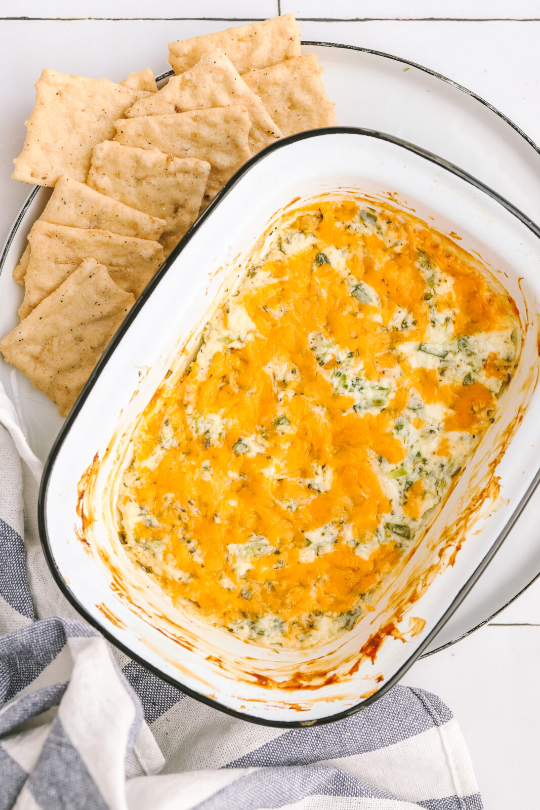 Easy Single Serving Hot Broccoli Cheese Dip Recipe - Cooking in my Genes