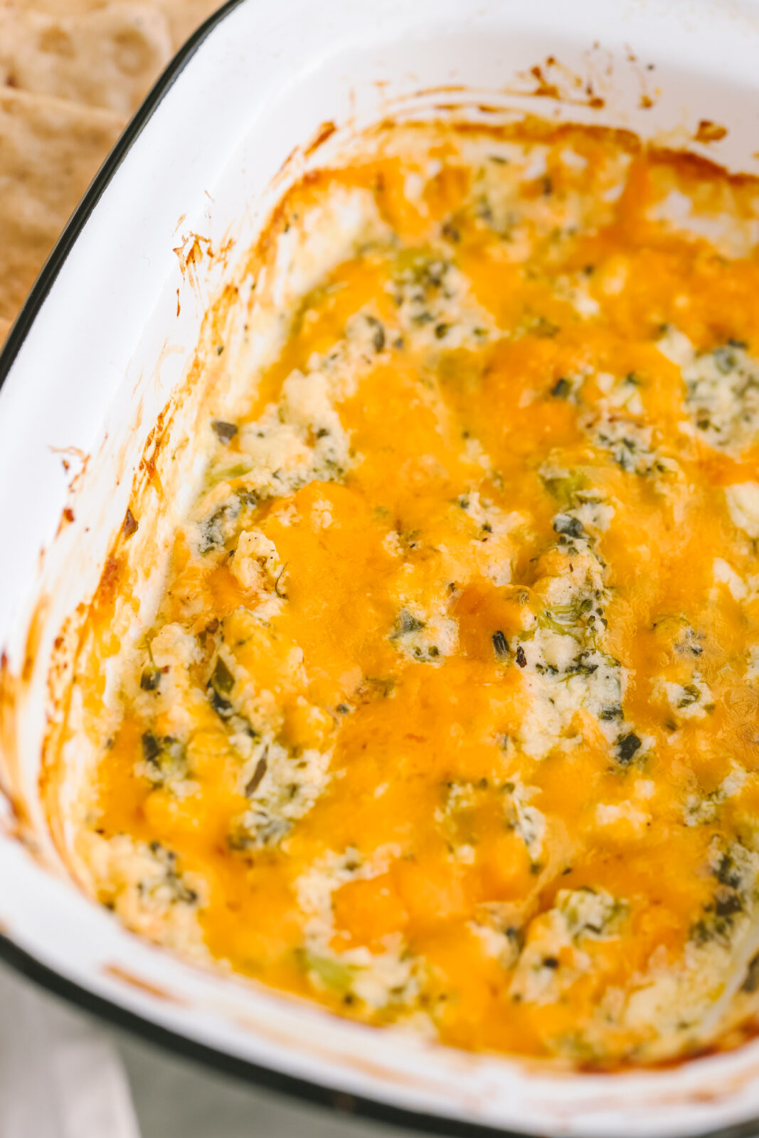 Easy Single Serving Hot Broccoli Cheese Dip Recipe - Cooking in my Genes