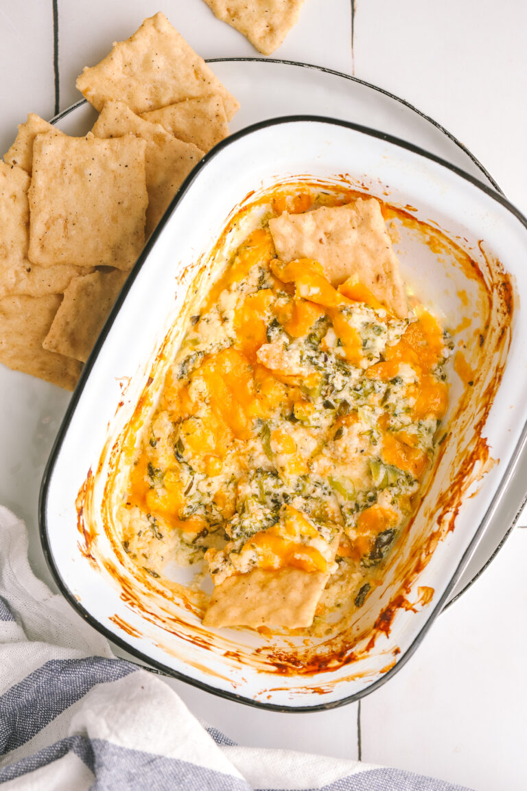 Easy Single Serving Hot Broccoli Cheese Dip Recipe - Cooking in my Genes