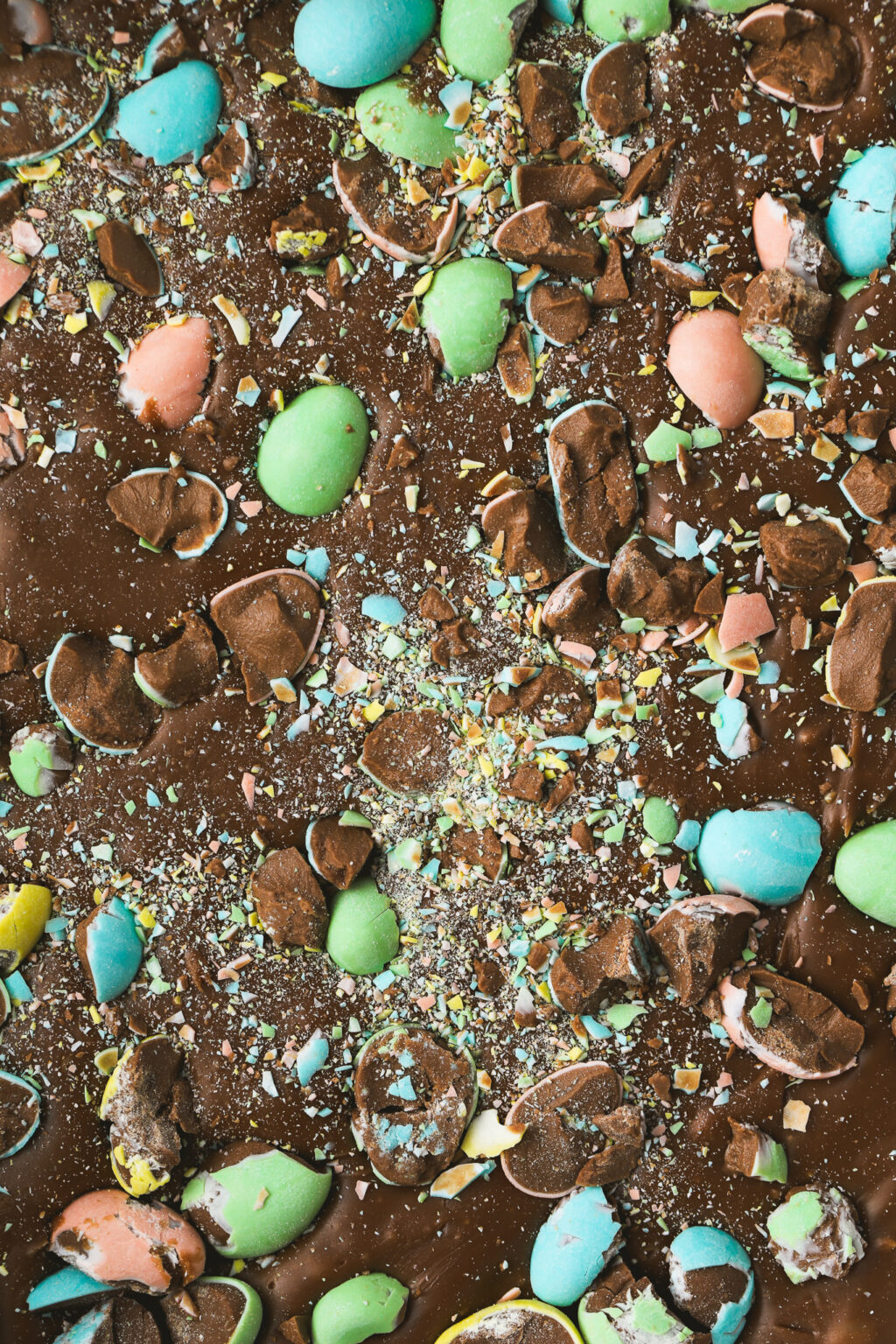Easy 3-Ingredient Mini Egg Fudge Recipe for Easter - Cooking in my Genes