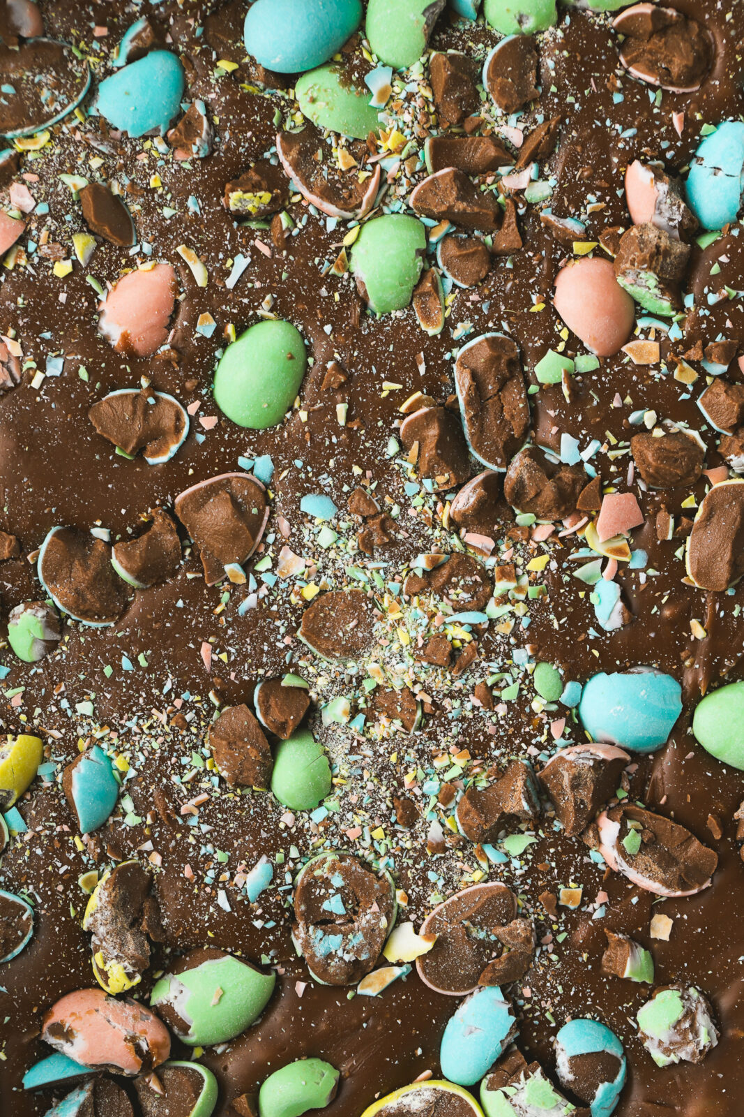 Easy 3-Ingredient Mini Egg Fudge Recipe for Easter - Cooking in my Genes