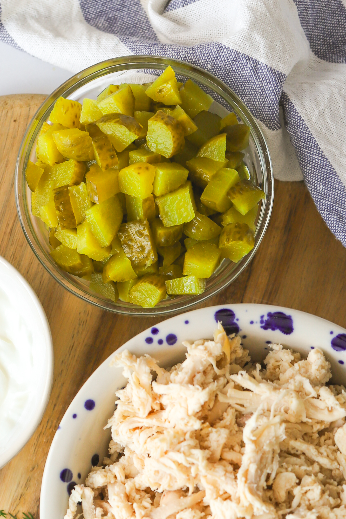 Dill Pickle Chicken Salad (easy meal prep recipe) - Cooking in my Genes