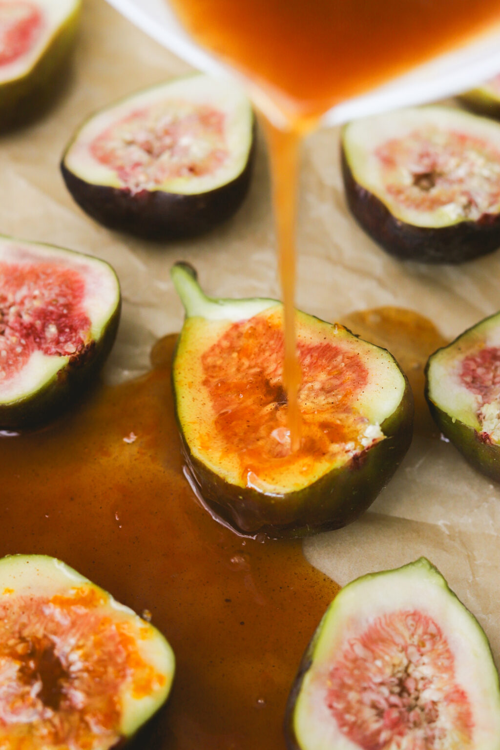 Easy Honey Roasted Figs with Pistachios & Yogurt - Cooking in my Genes
